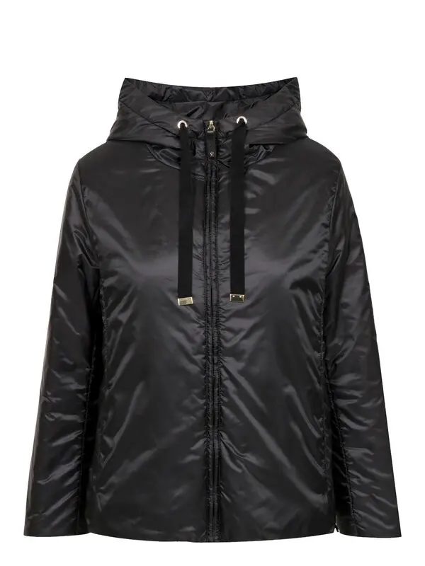 Max Mara Drip-proof Padded Coat - Black