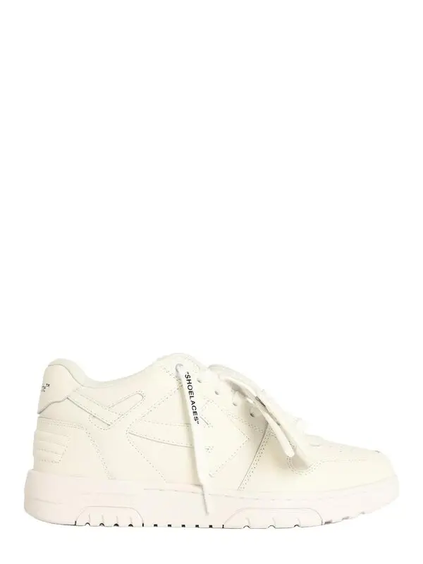 Off White O.o.o. Leather Sneakers - White