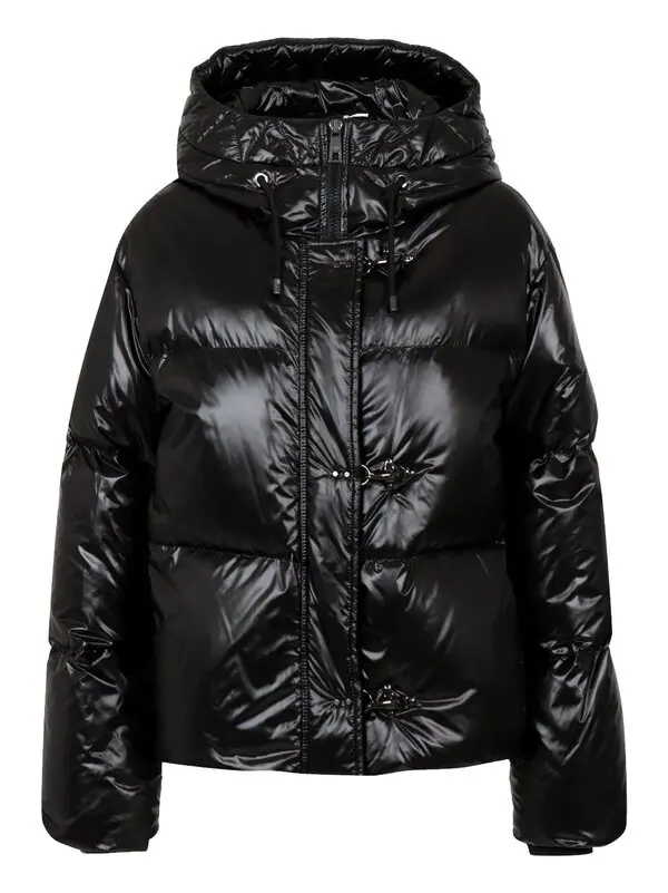 FAY Quilted Down Jacket - Black