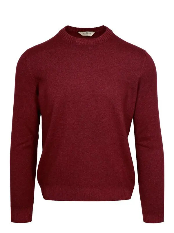 GRAN SASSO Pullover Sweater - Bordeaux