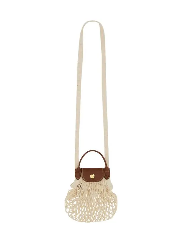 Longchamp Le Pliage Filet Mini Bag - Powder