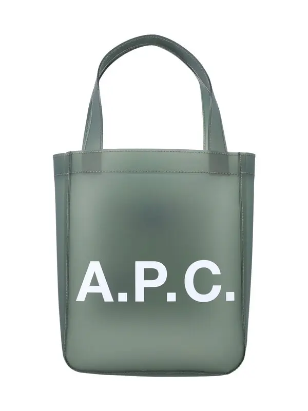 A.p.c. Lou Pvc Tote Bag - Khaki