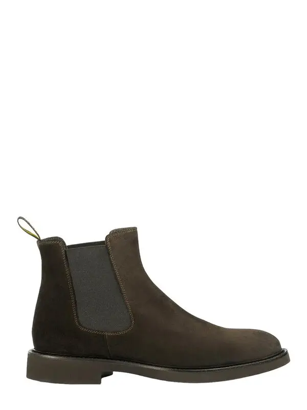 DOUCAL'S Suede Chelsea Boots - Brown