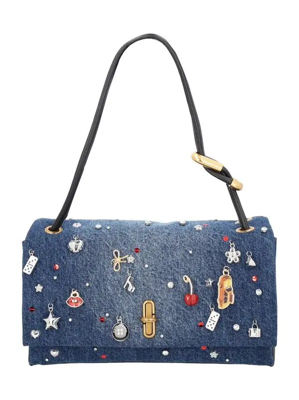 Marc Jacobs Trinket Charm Bag - Denim