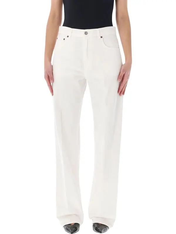 HAIKURE Bonnie Straight-leg Jeans - White