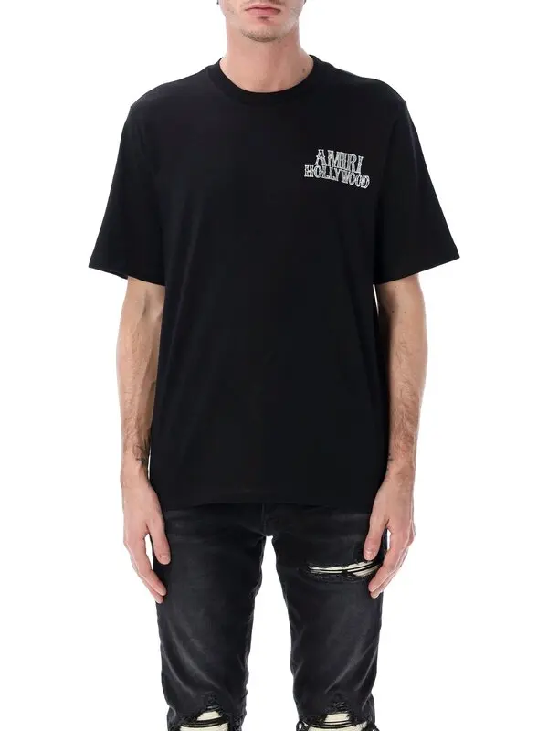 Amiri T Shirts And Polos - Black