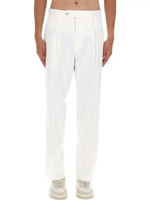 BOSS David Beckham X Trousers - White