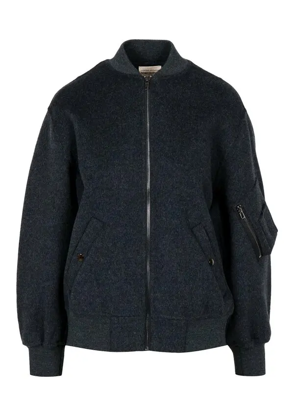 SEMICOUTURE Zip-up Jacket - Anthracite