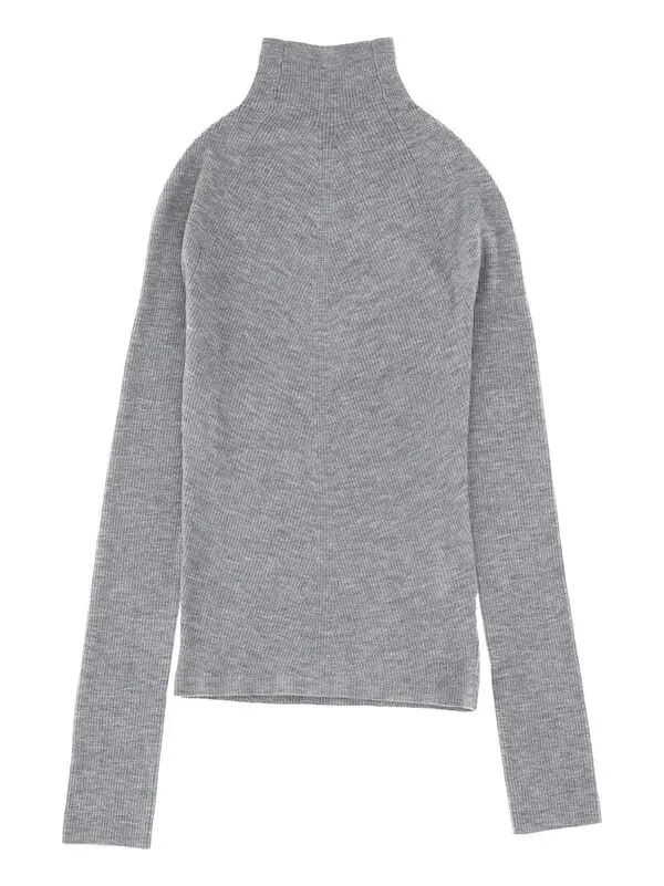 BOSS Turtleneck Sweater - Grey