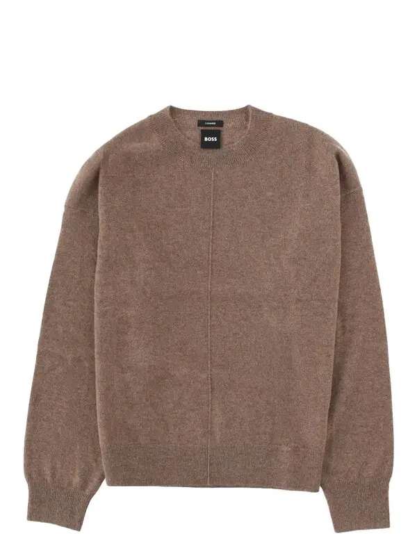 BOSS Fascona Sweater - Brown