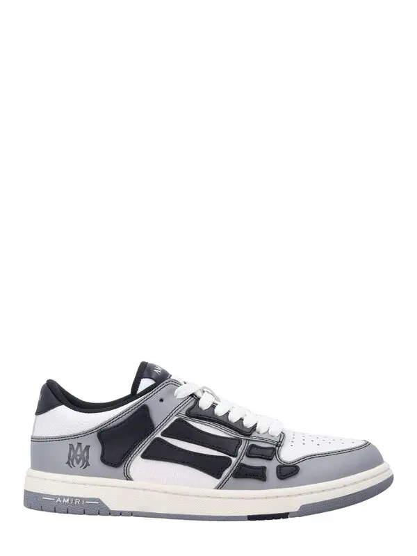 Amiri Skel Low Top Sneakers - Black / Grey