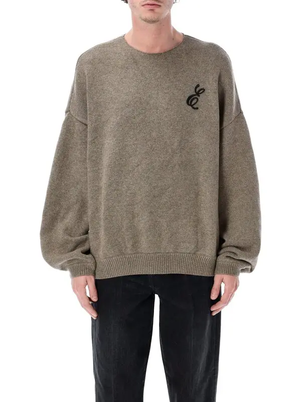 Fear Of God Waffle Knit Sweater - Homestead Heather