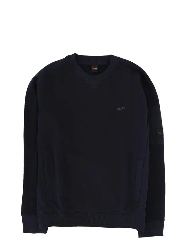 BOSS Relaxed-fit Sweatshirt - Blue