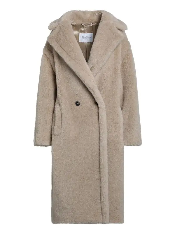 Max Mara Light Teddy Bear Icon Coat - Beige