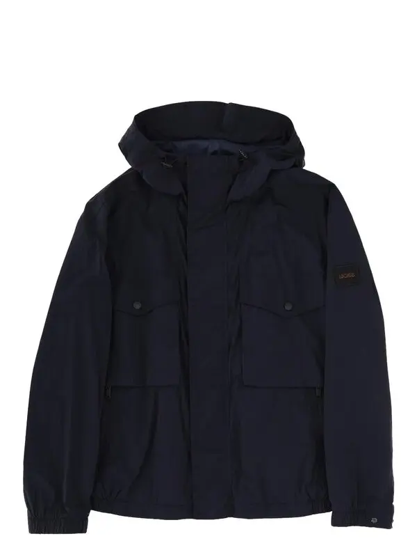 BOSS Relaxed Fit Jacket - Blue