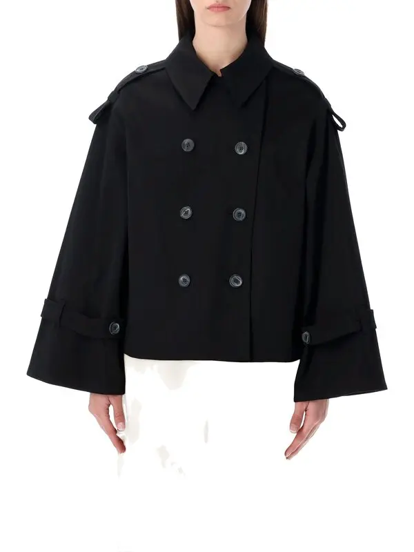 BY MALENE BIRGER Alisandra Trench Jacket - Black