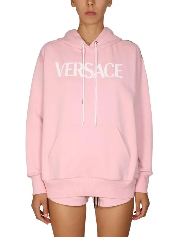 Versace Hooded Sweatshirt - Pink