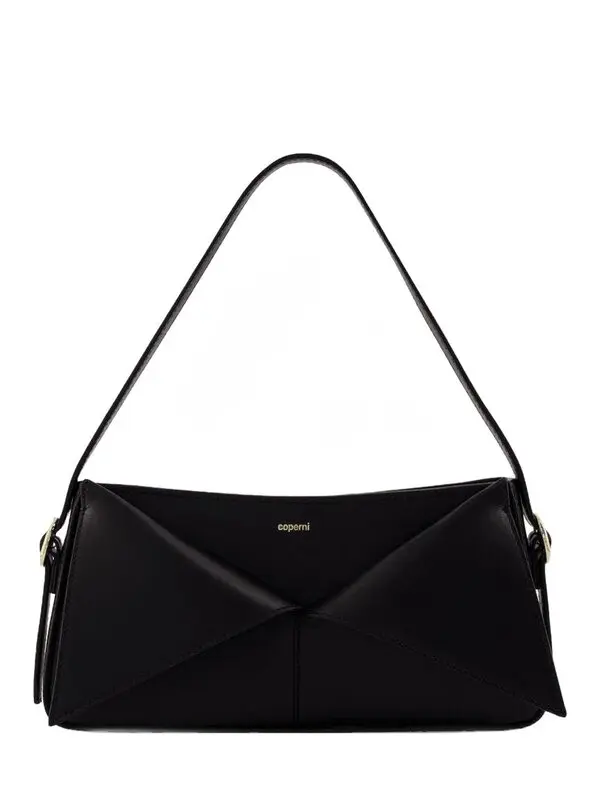 Coperni Belt Leather Handbag - Black