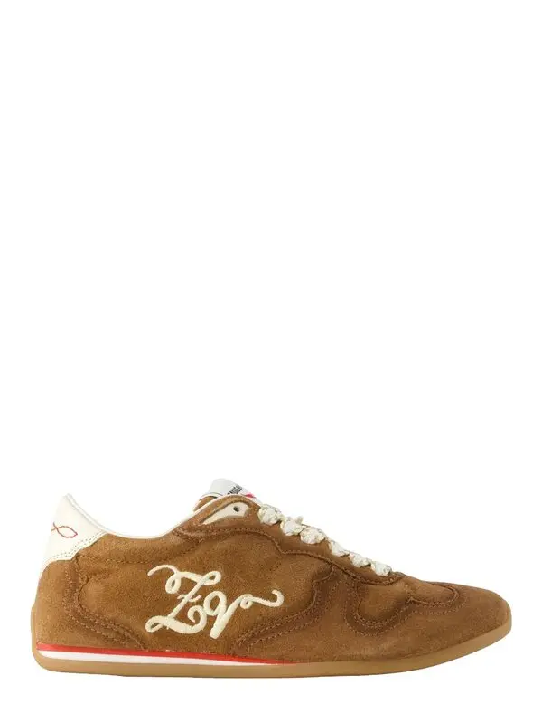 Zadig&Voltaire Dance Leather Sneakers - Brown