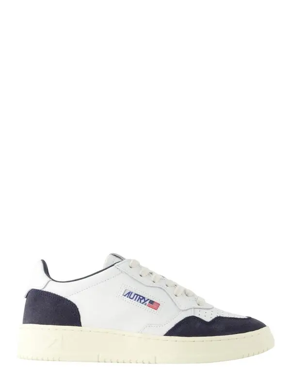 AUTRY Medalist Low Leather Sneakers - White