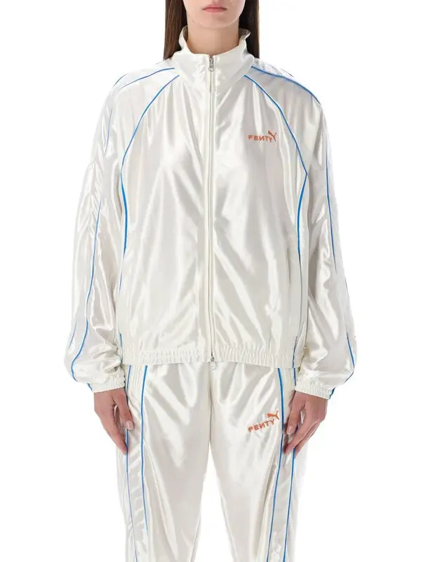 PUMA FENTY BY RIHANNA Oversized Track Jacket - Warm White