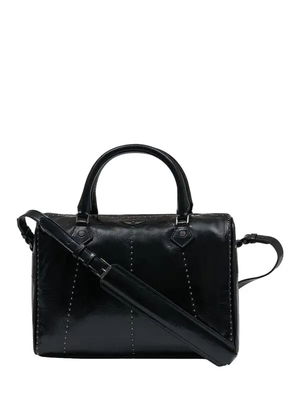 Zadig&Voltaire Sunny Vibe Medium Leather Bag - Black