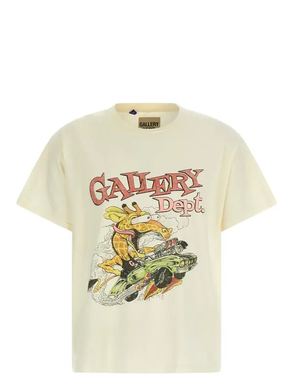 GALLERY DEPT. Rally' T Shirt - Beige