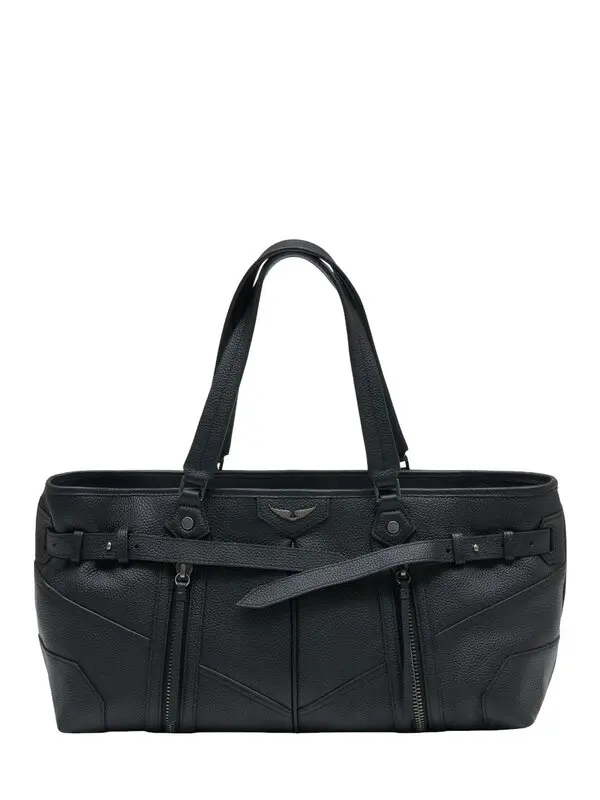 Zadig&Voltaire Leather Travel Bag - Black