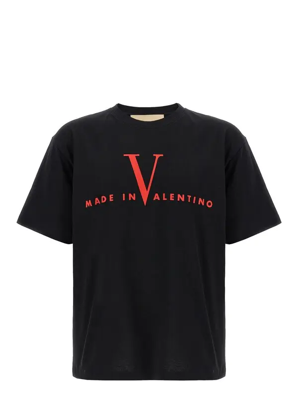 Valentino Garavani Made In T Shirt - Black