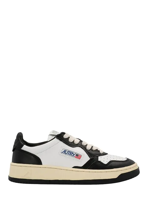AUTRY Medalist Low Sneakers - White/black