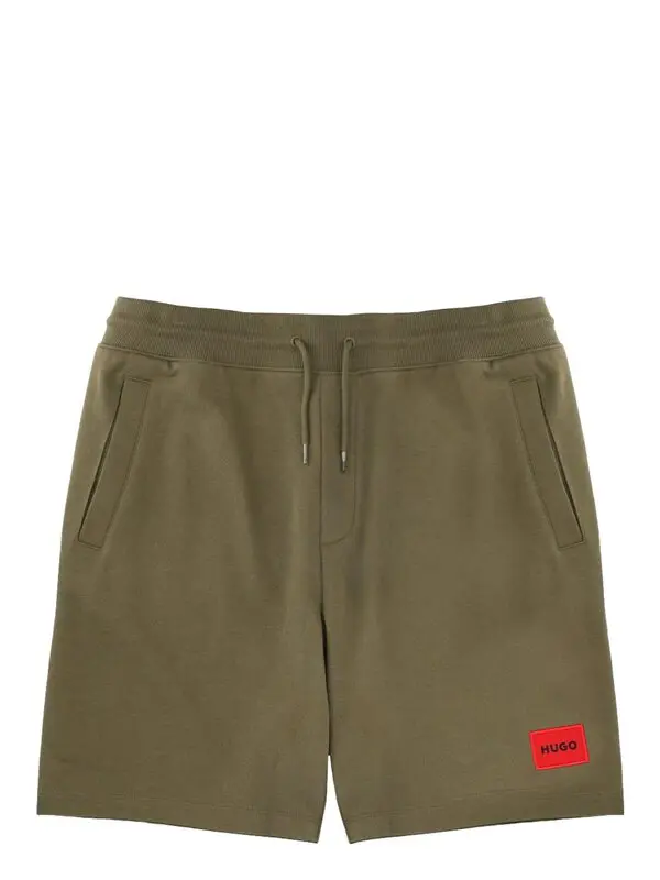 Hugo Logo Shorts - Green