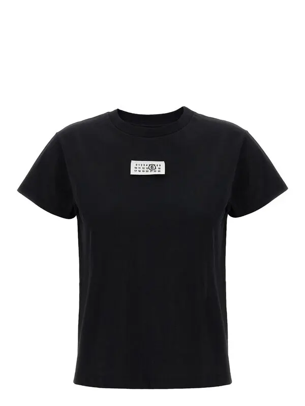 MAISON MARGIELA Numeric Signature T-shirt - Black