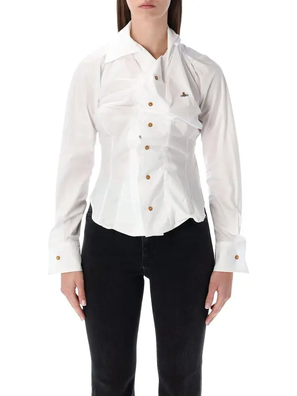 VIVIENNE WESTWOOD Drunken Shirt - White