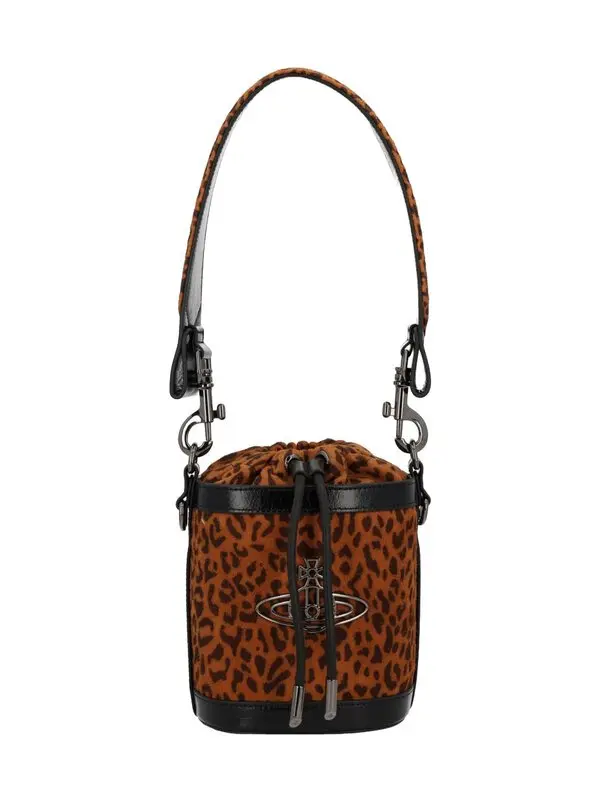VIVIENNE WESTWOOD Small Bucket Bag - Animalier