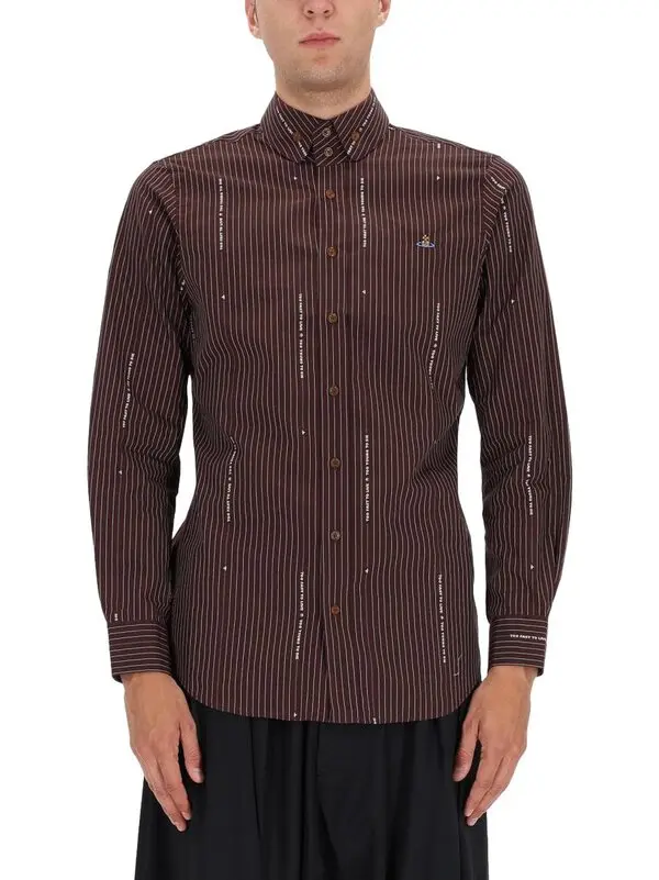 VIVIENNE WESTWOOD Shirt 'krall - Bordeaux