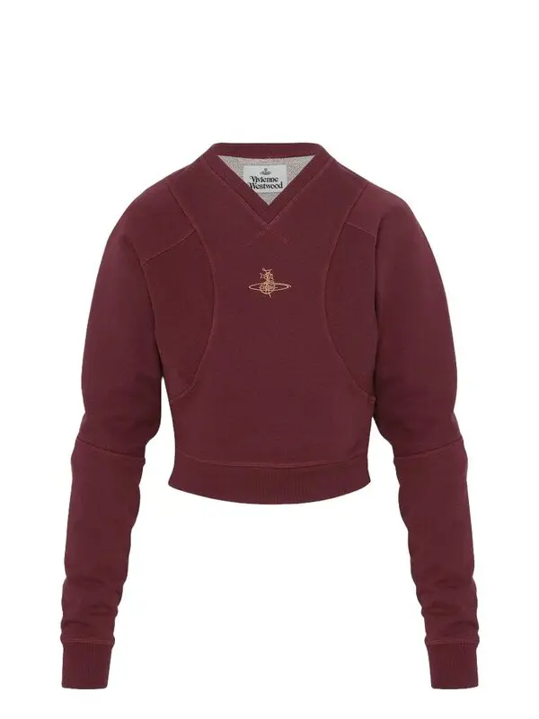 VIVIENNE WESTWOOD Pourpoint' Sweatshirt - Bordeaux