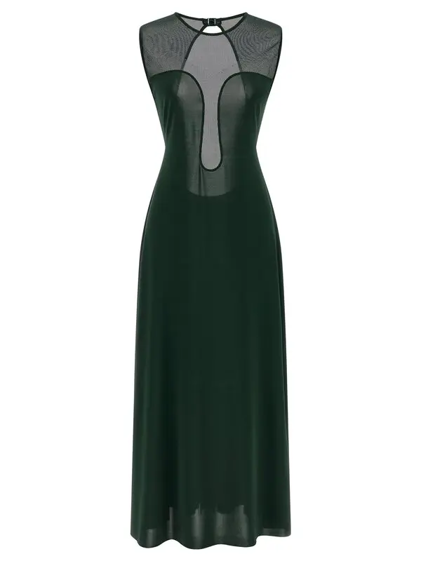 ERES Scene Long Dress - Green
