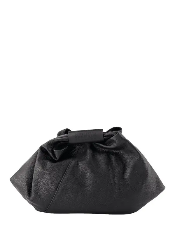 MAISON MARGIELA Leather Japanese Mini Bag - Black