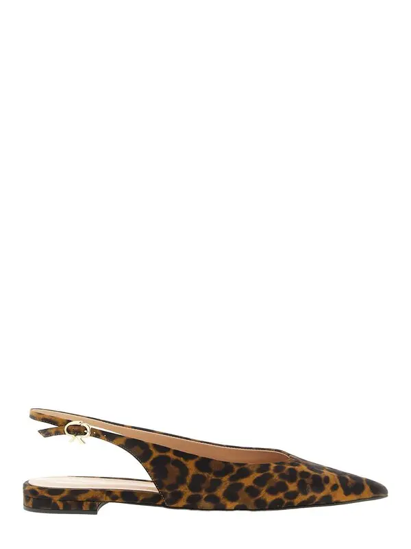 GIANVITO ROSSI Robbie Slingbacks - Brown