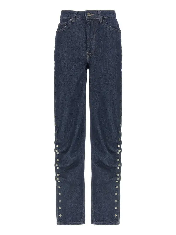 Remain Birger Christensen Denim Buttoned Jeans - Blue