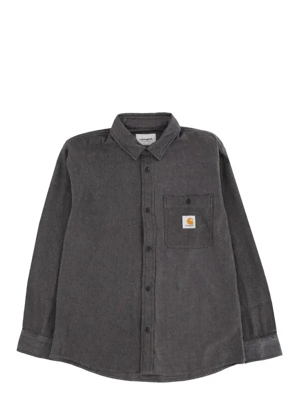 Carhartt Work In Progress Shirt 'edgar - Black