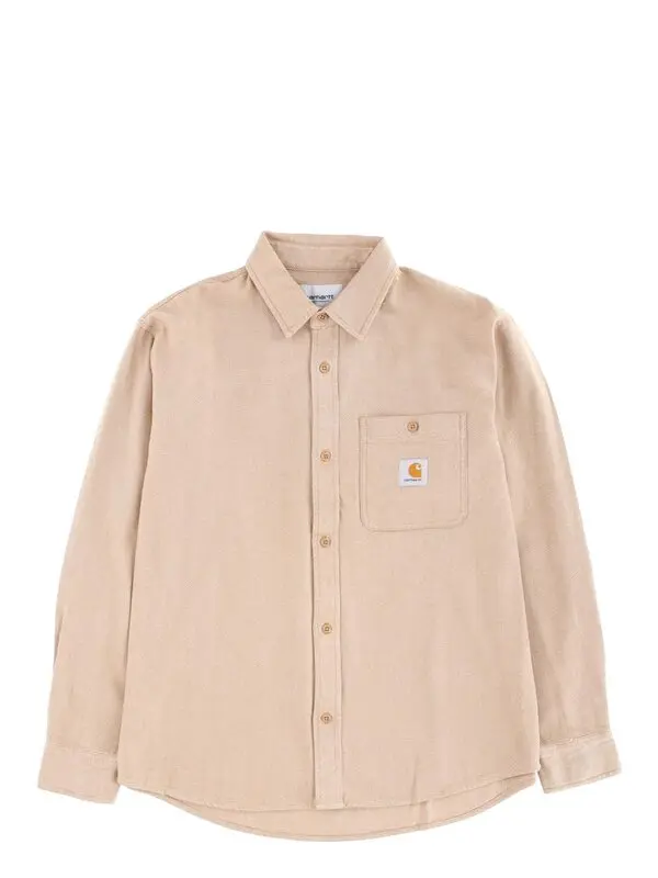 Carhartt Work In Progress Shirt 'edgar - Beige