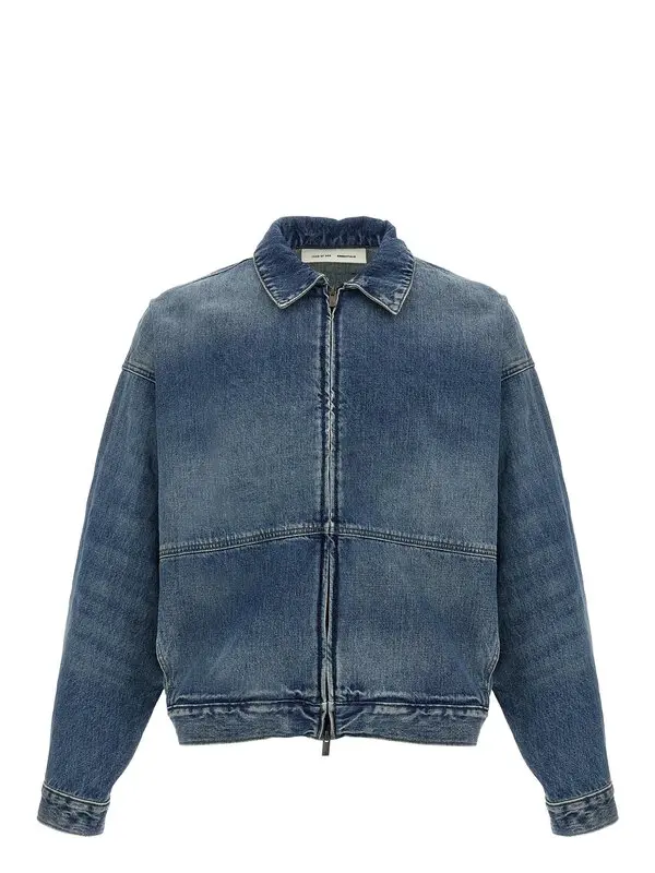 Fear Of God Denim Trucker Jacket - Blue