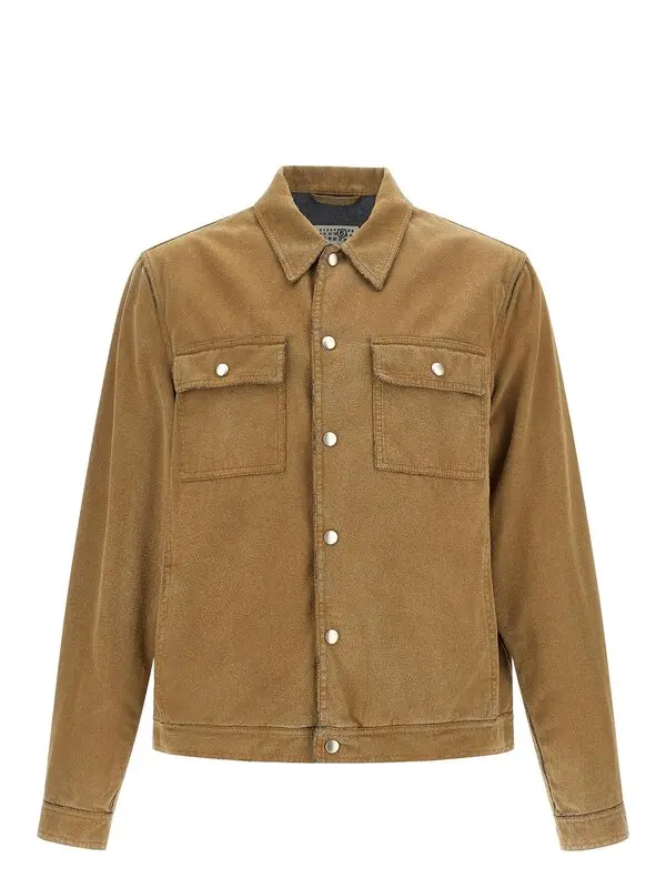 MAISON MARGIELA Trucker Jacket - Beige
