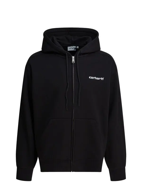 Carhartt Work In Progress Archive Lines Hoodie - Black