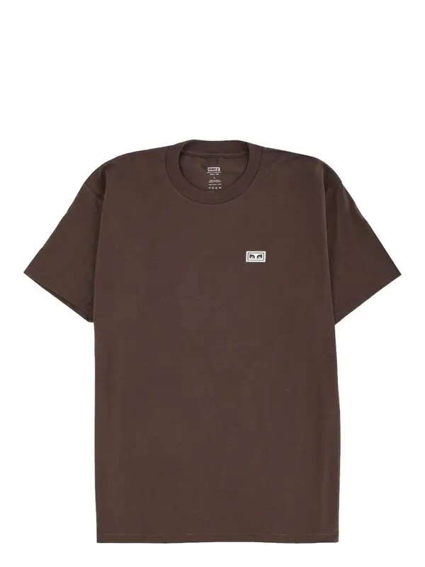 Obey Eyes Iii' T Shirt - Brown
