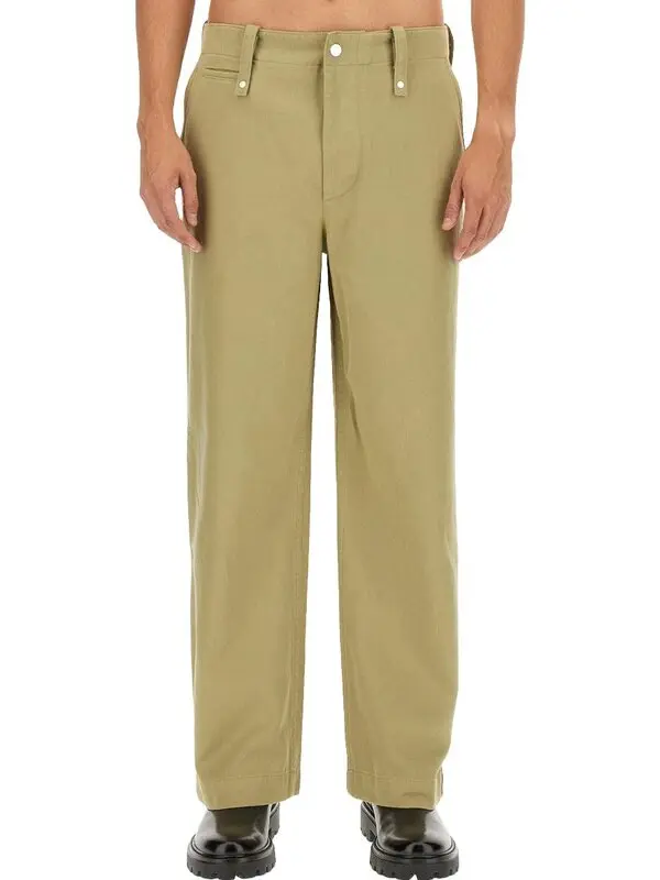 Burberry Satin Pants - Beige