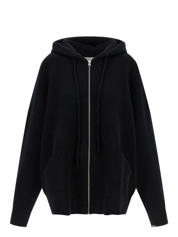 EXTREME CASHMERE X N°460 Donnie' Wool Cardigan - Black