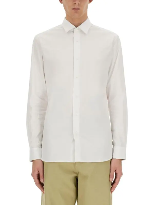 Burberry Regular Fit Shirt - White