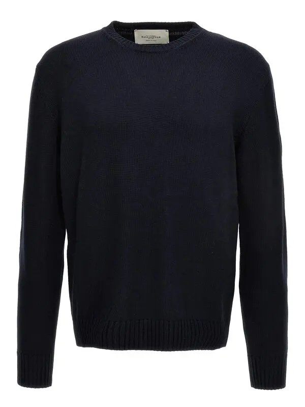 BALLANTYNE Merino Wool Sweater - Blue